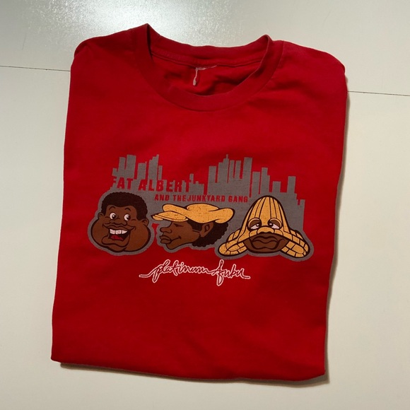 Shirts | Vintage Platinum Fubu Fat Albert The Junkyard Gang Rudy Donald ...